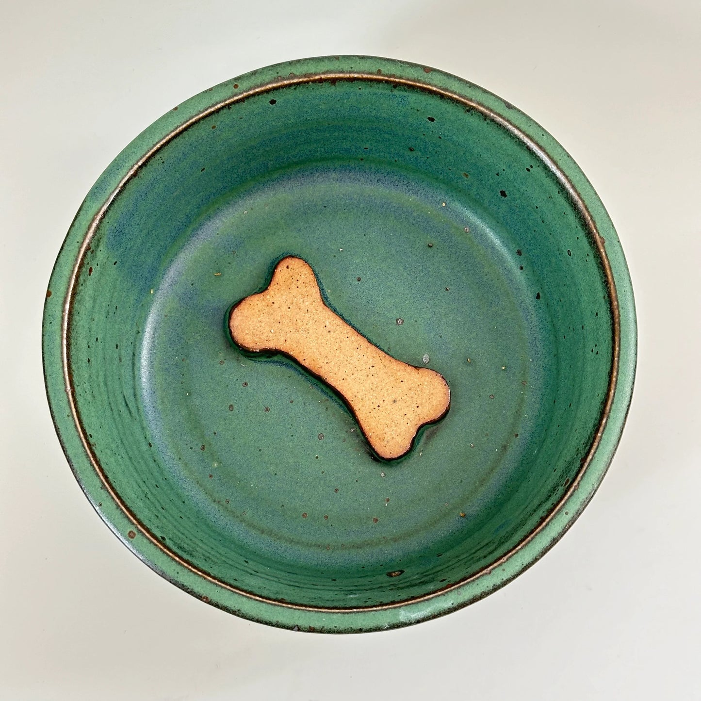 Ceramic Dog Bowl - Teal – Farmer's Fetch